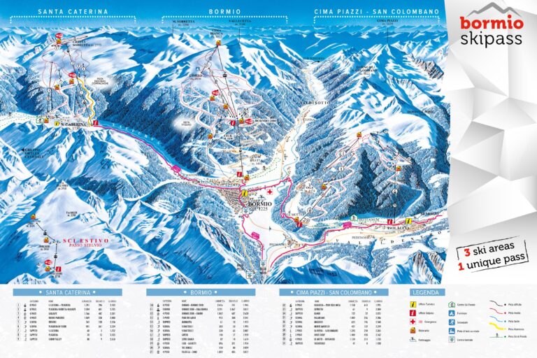 Bormio Ski Pass | Map